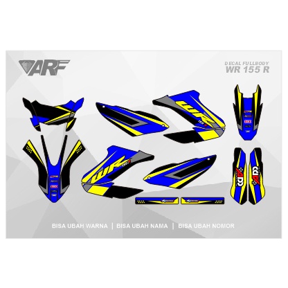 Jual DECAL WR 155 R (002) DEKAL STIKER FULLBODY 2017 2018 2019 2020 ...