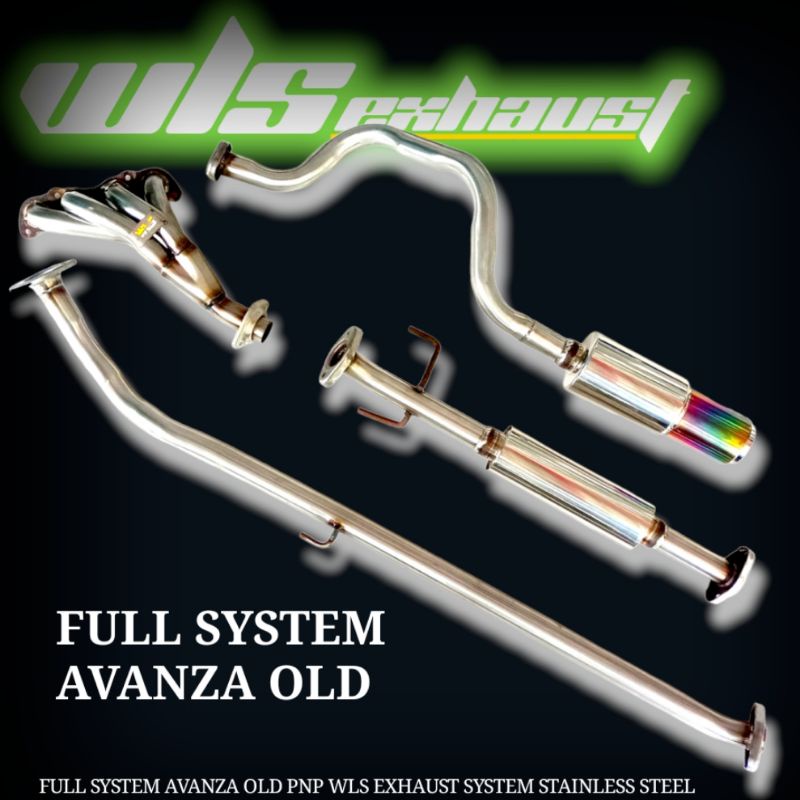 Jual KNALPOT MOBIL AVANZA OLD NEW VELOZ FULL SYSTEM PNP WLS EXHAUST ...