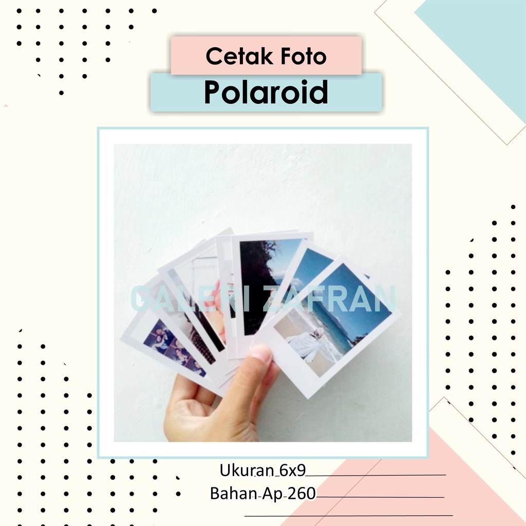Jual CETAK FOTO 2R POLAROID CETAK POLAROID BISA COD CEPAT DAN MURAH ...