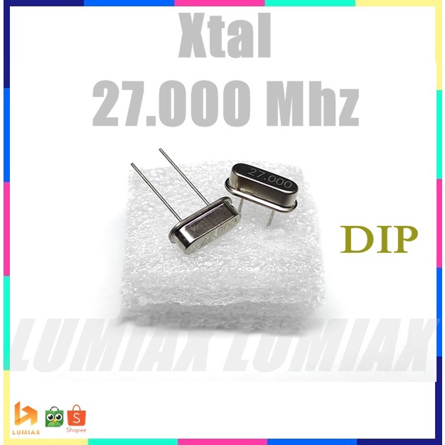 Jual Crystal Oscillator 27MHz Low Profile 27 MHz 27.000mhz 27000 MHz ...