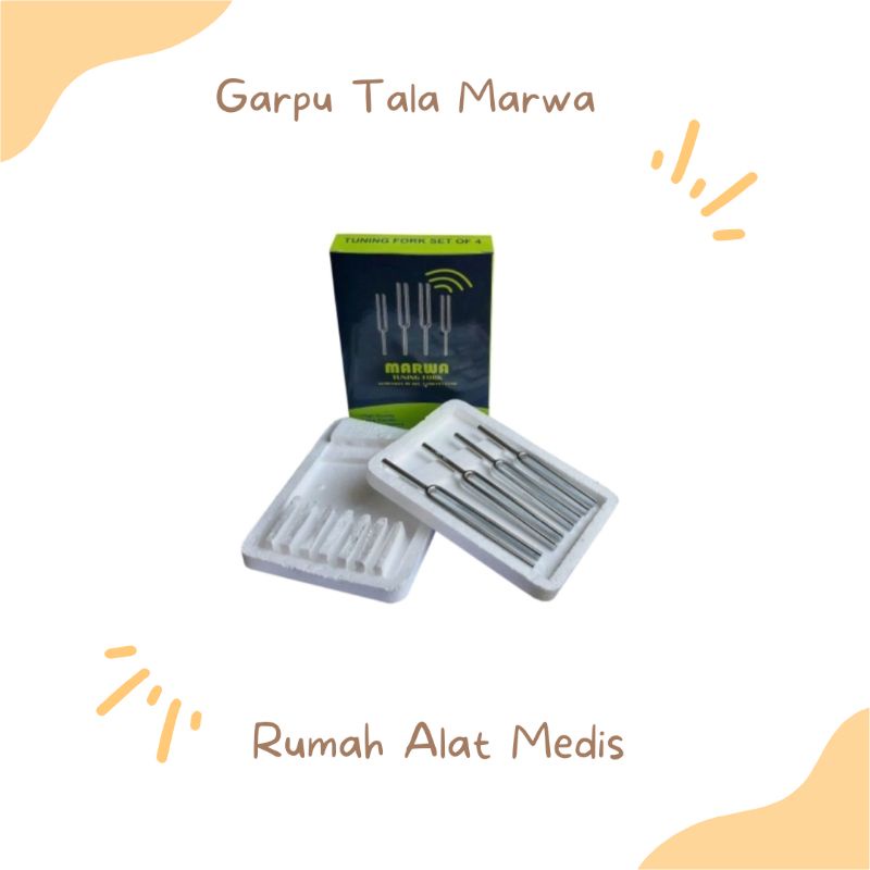 Jual Garpu Tala Marwa isi 4 Pcs / Garputala / Tuning Fork Marwa ...