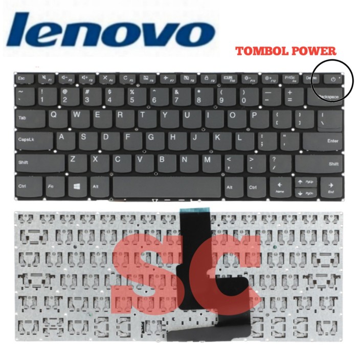 Jual Keyboard Keyboard Lenovo V14-Iwl V14-Ikb V14-Iil V14-Igl V14-Are ...