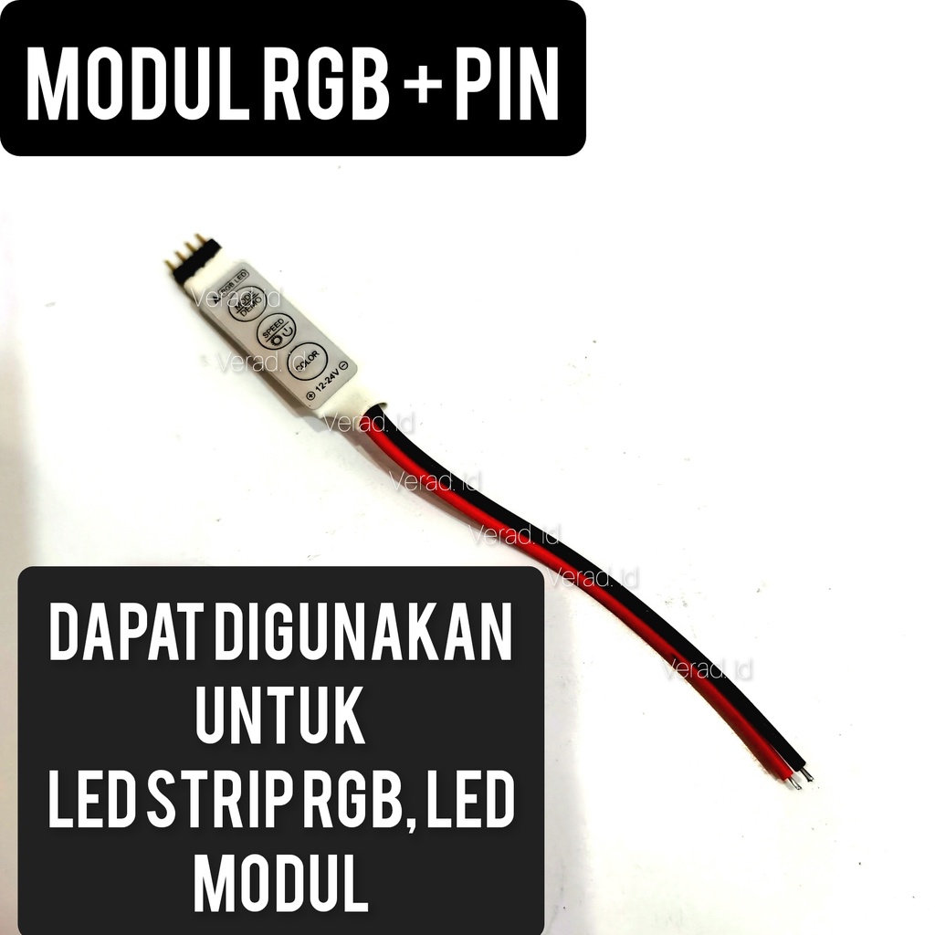 Jual Modul controller 4pin 4p RGB 12V 24V | Shopee Indonesia