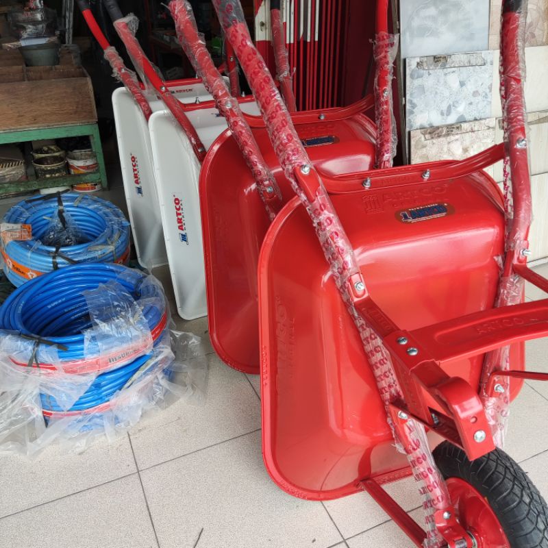 Jual gerobak sorong dorong ARTCO ORIGINAL ban hidup original | Shopee ...