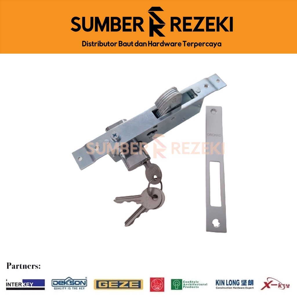Jual KUNCI SLIDING KAIT KECIL - ORCHAD - 5124 | Shopee Indonesia