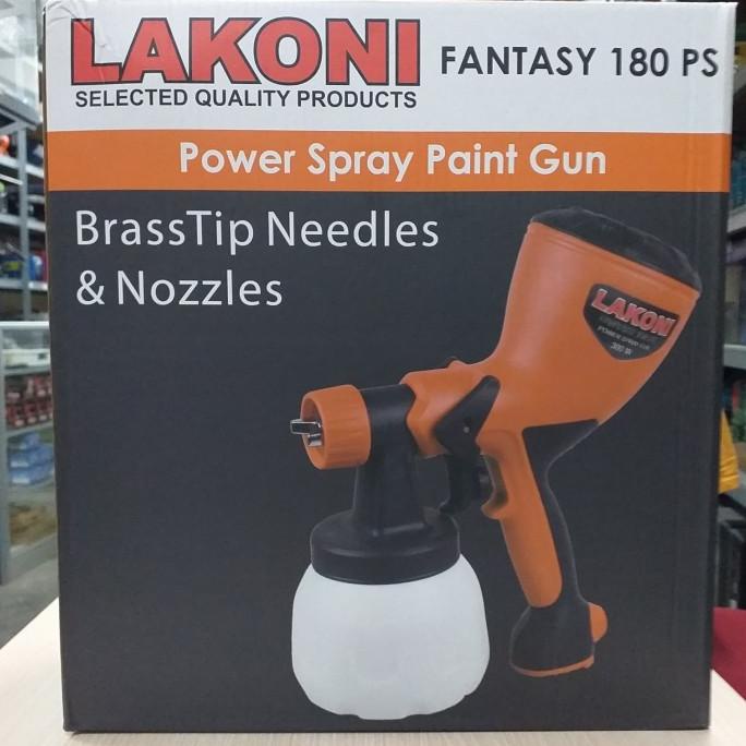 Jual Lakoni Fantasy 180 PS Spraygun Listrik Lakoni Spray Gun honglie77 ...