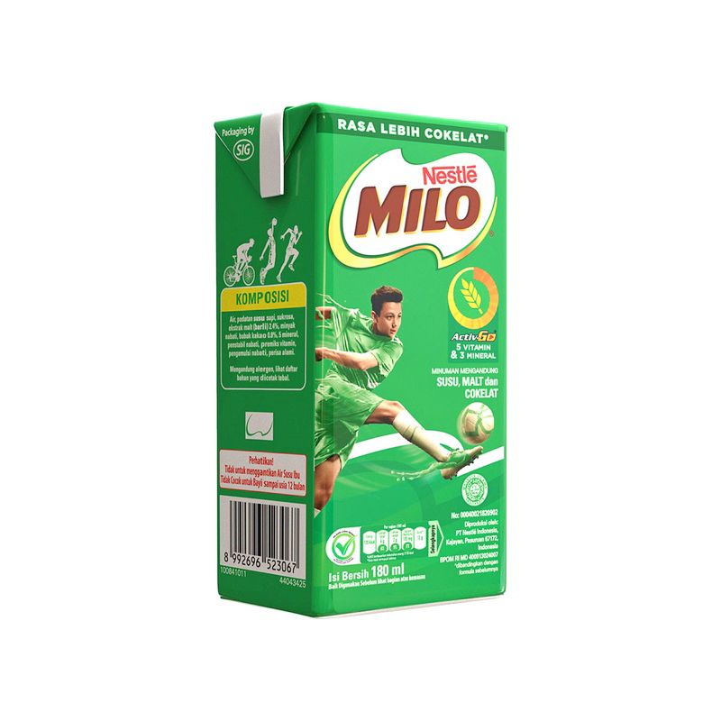 Jual MILO KOTAK UHT 180 ML | Shopee Indonesia