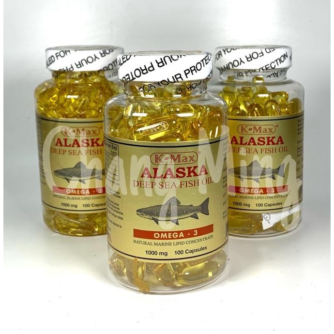 Jual K-MAX ALASKA super omega 369 - 1000mg / KMAX tutup putih | Shopee ...