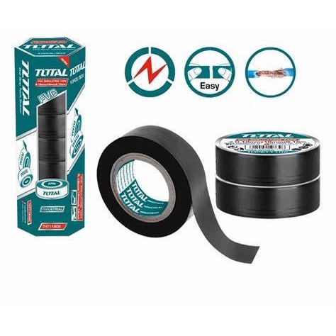 Jual Isolasi Hitam Lakban Listrik PREMIUM PVC TOTAL THPET1103 Solasi ...