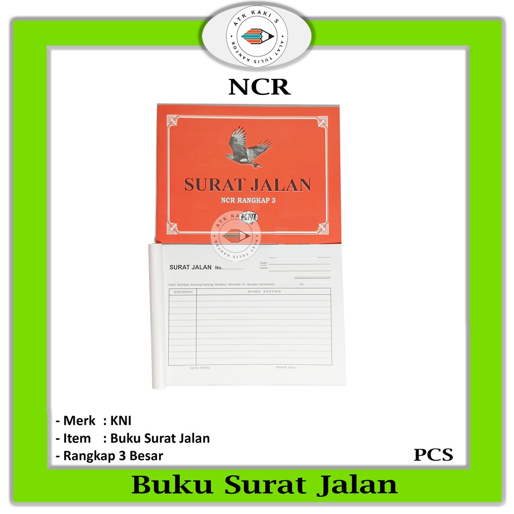 Jual KNI - Buku Surat Jalan B3 NCR - Pcs | Shopee Indonesia Jual KNI - Buku Surat Jalan B3 NCR - Pcs | Shopee Indonesia