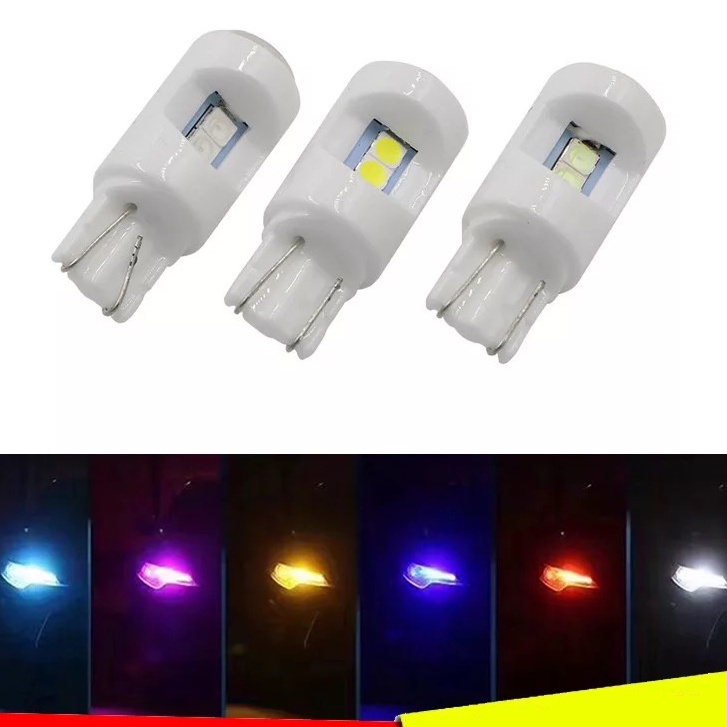 Jual ADN.in lampu led T10 6 Titik Keramik Lampu Sein Senja Motor/Mobil | Shopee Indonesia