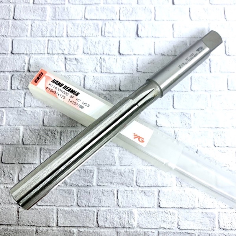 Jual Hand Reamer 16 mm H7 Lurus merk YG Korea original baru..Reamer ...