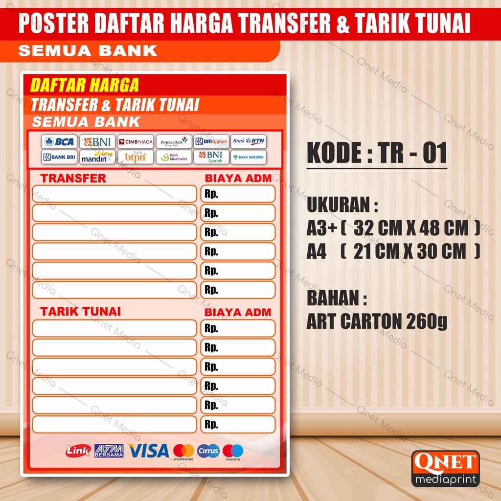 Jual POSTER & STIKER TRANSFER TARIK + LAMINASI GLOSSY | Shopee Indonesia