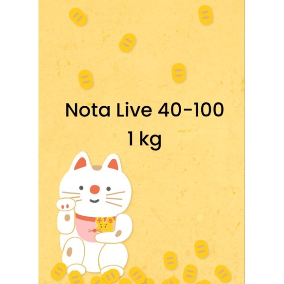 Jual Nota Live 40-120 (1kg) | Shopee Indonesia
