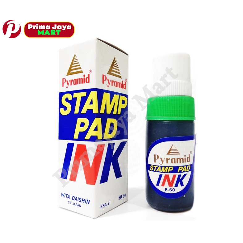 Jual Tinta Stampel | Stamp Pad Ink Pyramid ( Pcs ) | Shopee Indonesia