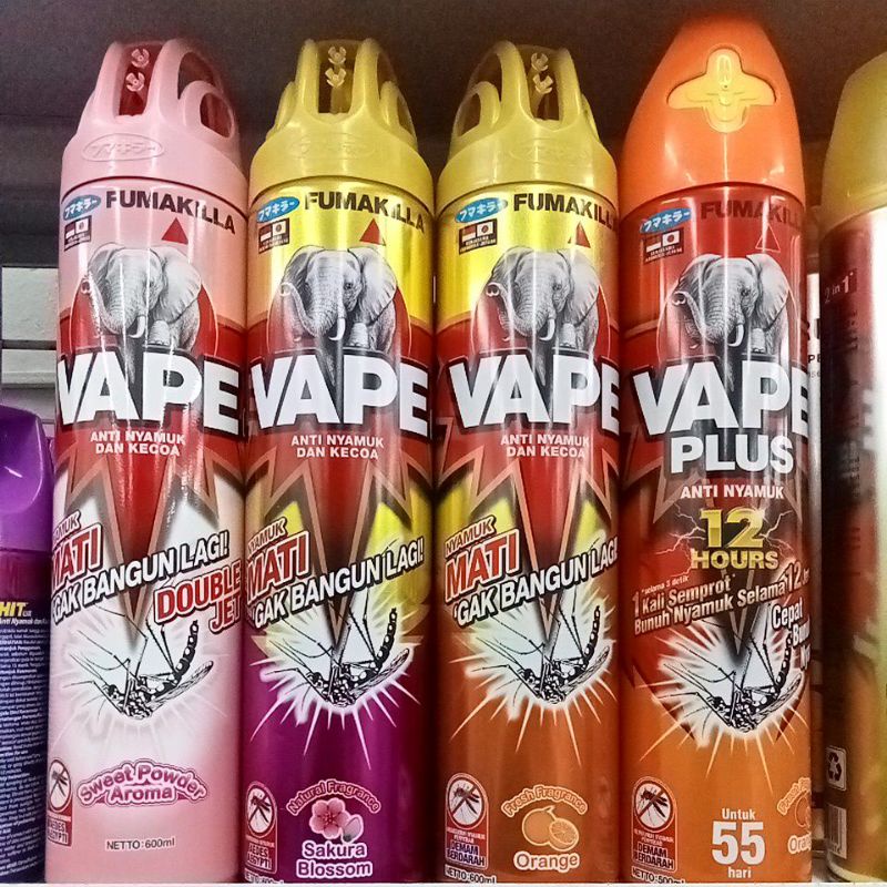 Jual VAPE SPRAY AEROSOL 600 ML | Shopee Indonesia