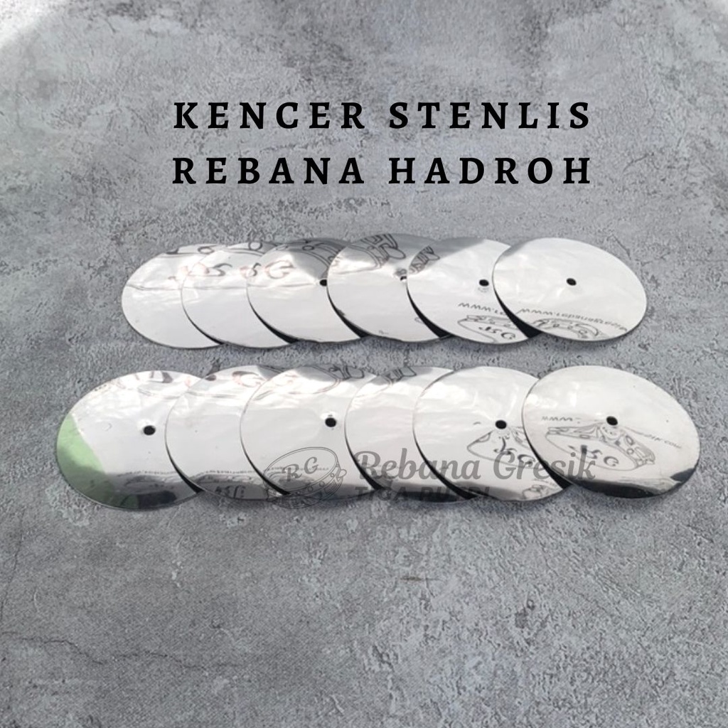 Jual Kencer/Kecrek Bahan Stenlis Rebana Hadroh | Shopee Indonesia