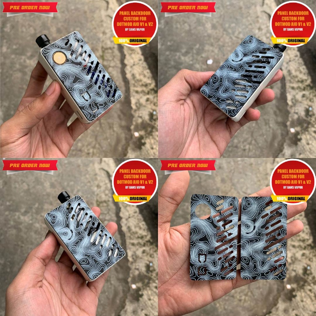 Jual Backdoor Panel Dotmod AIO V1 & V2 Custom Bolong Fullprint Pattern ...