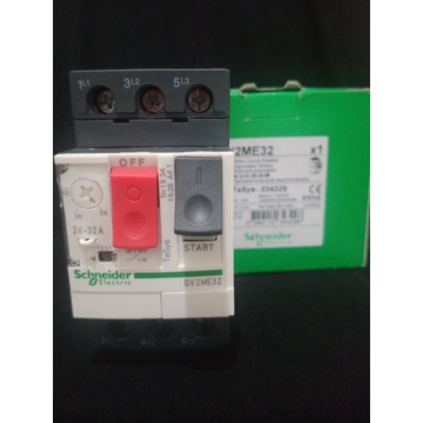 Jual Motor Circuit Breaker MCB GV2ME32 Schneider Made in Thailand ...