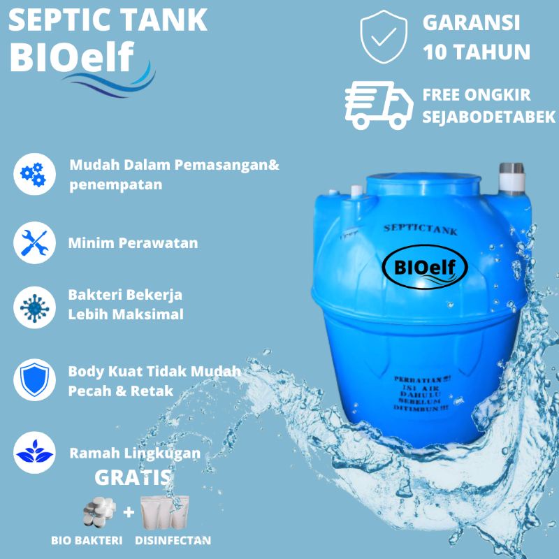 Jual Septic Tank Biotech / Tangki Septic tank Biofilter Ramah Lingkugan ...