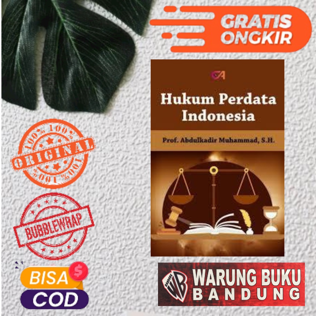 Jual Buku Hukum Perdata Indonesia - Prof. Abdulkadir Muhammad, S.H. | Shopee Indonesia