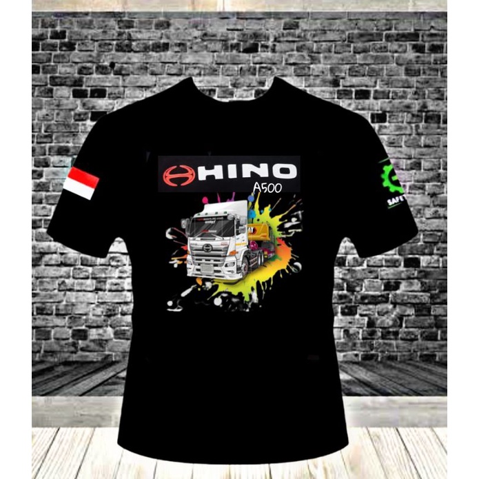 Jual Baju kaos Hino A500 self loader | Shopee Indonesia