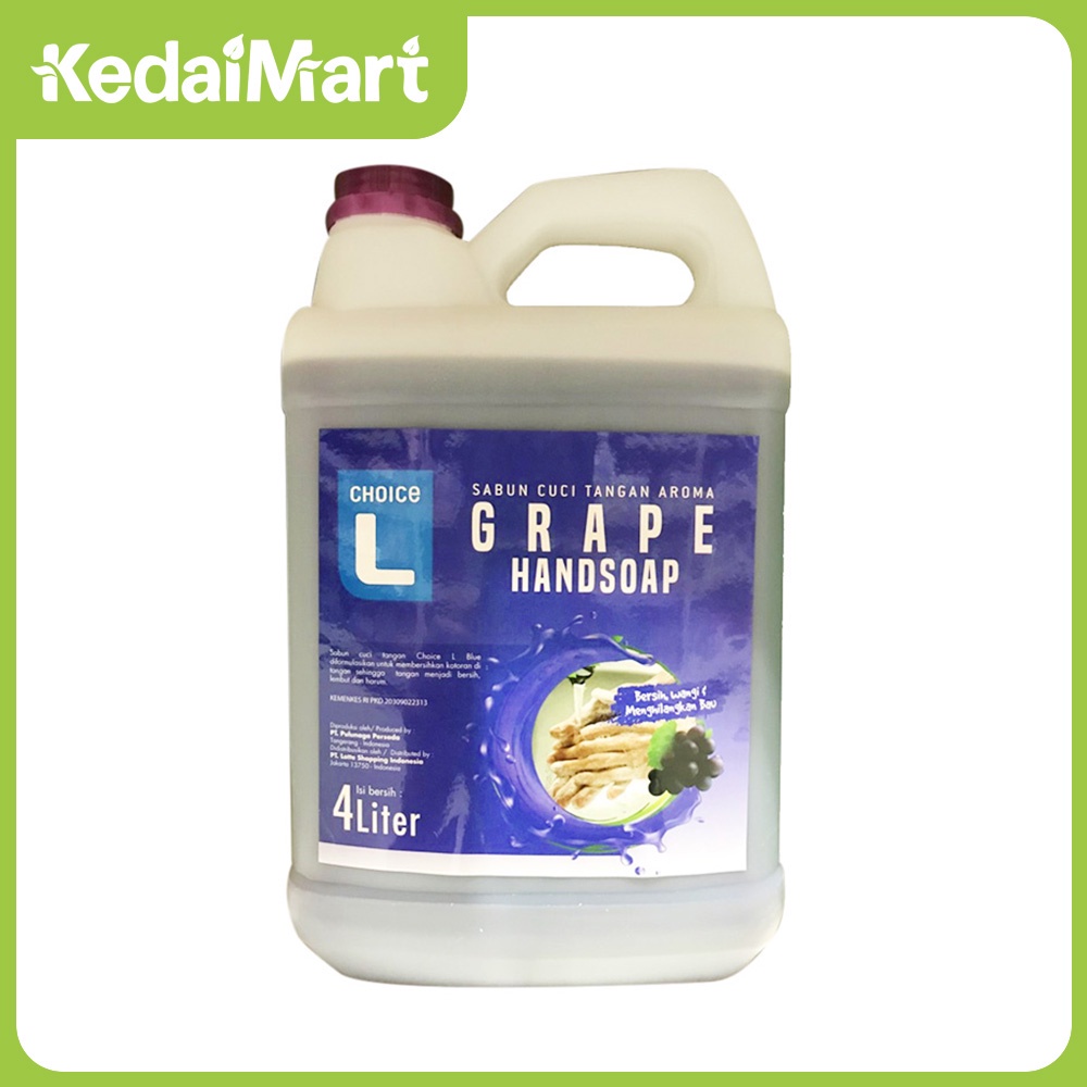 Jual Choice L Handsoap Grape 4 L | Shopee Indonesia