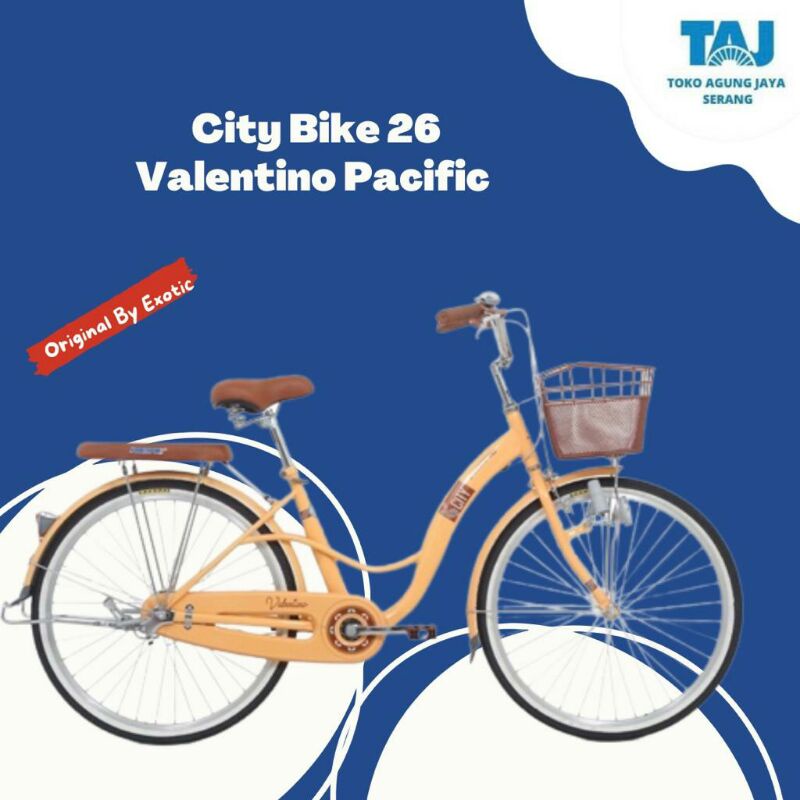 Jual SEPEDA BICYCLE PACIFIC Sepeda Mini Valentino 26 Inch City Bike ...