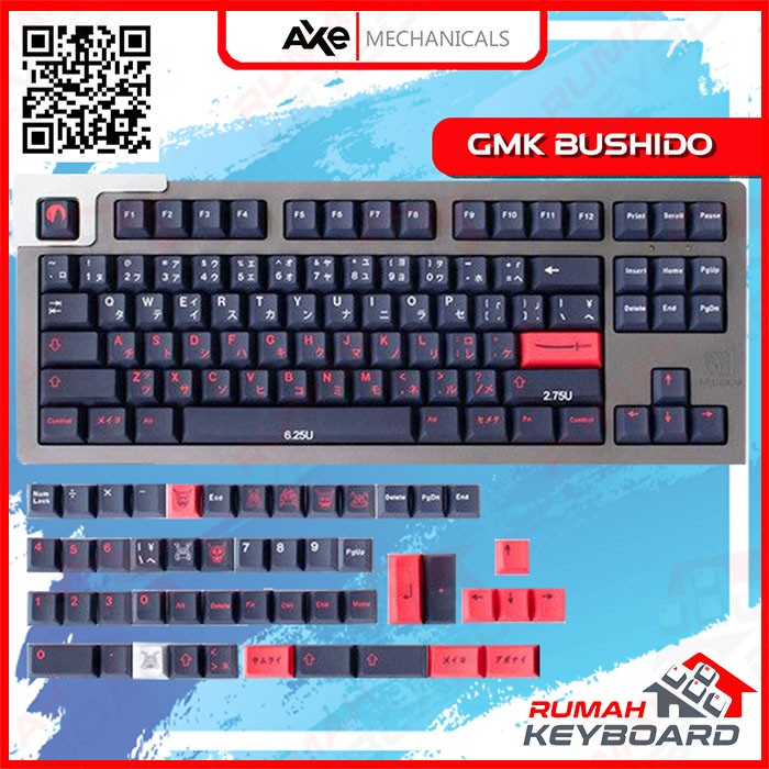 Jual KEYCAP - KEYCAPS - CHERRY - GMK BUSHIDO - PBT - DYE SUB | Shopee ...