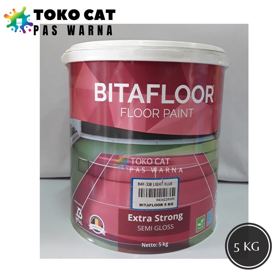 Jual Cat Lantai / Cat Lapangan / Floor Paint BITAFLOOR - Kemasan 5 kg ...