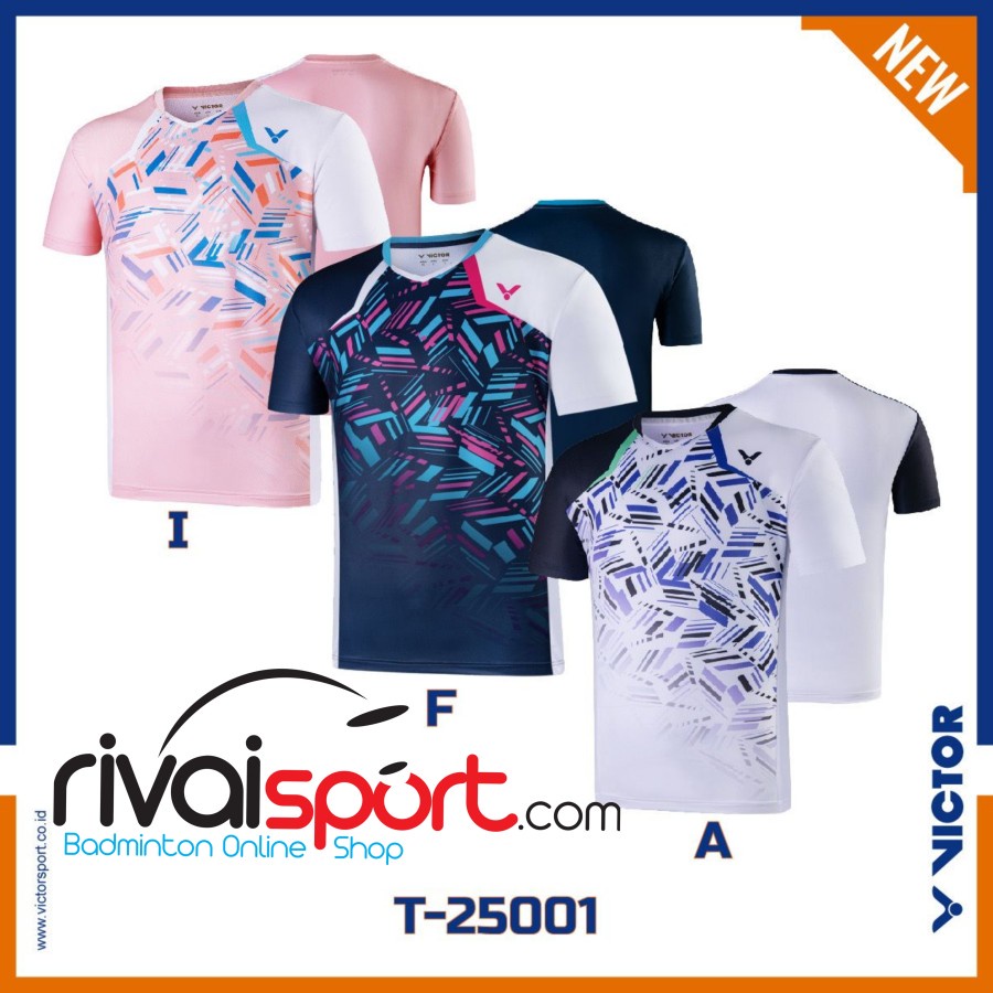 Jual Baju Victor / T-Shirt Tournament Series T-25001 | Shopee Indonesia