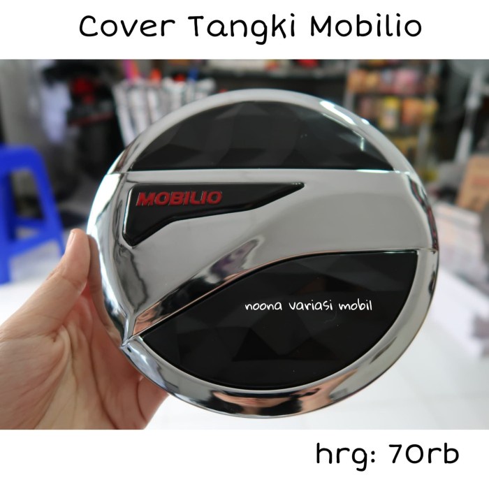 Jual cover tangki bensin mobilio krom hitam model baru lebih keren ...