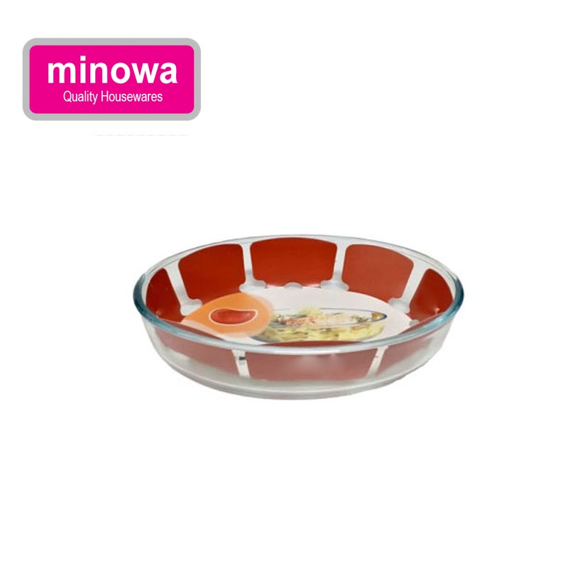 Jual MINOWA Loyang Kaca Oval ukuran 1.000 Ml | Shopee Indonesia