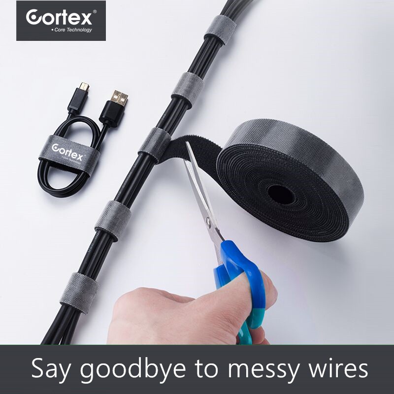 Jual Cortex Velcro Cable Strap Pengikat Perekat Kabel 1Metter 100CM ...
