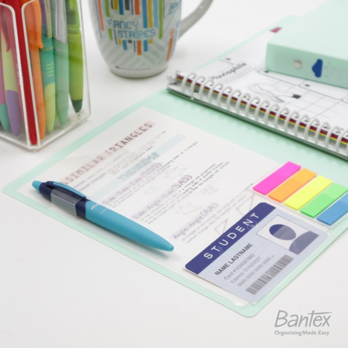 Jual MAP BINDER MULTI RING BINDER TRENDY BANTEX MAP LOOSE LEAF A5 DAN ...