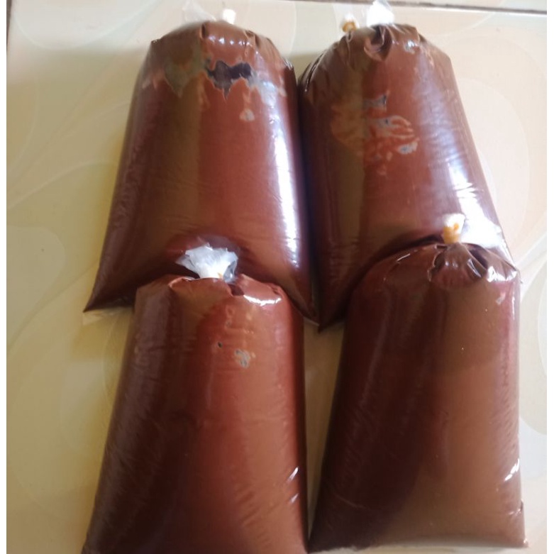Jual coklat cair/coklat es kul-kul/ isian roti .kiloan/1kg | Shopee ...
