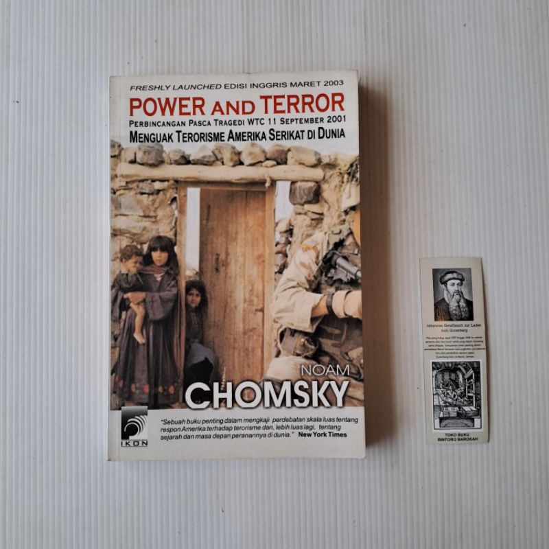 Jual BUKU ORIGINAL BUKU NOAM CHOMSKY Power And Terror Menguak Terorisme ... Jual BUKU ORIGINAL BUKU NOAM CHOMSKY Power And Terror Menguak Terorisme ...