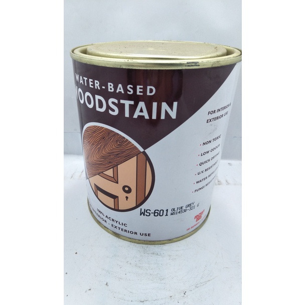 Jual Pengukur Mowilex Water-Based Woodstain Ws-601 Olive Grey | Shopee ...