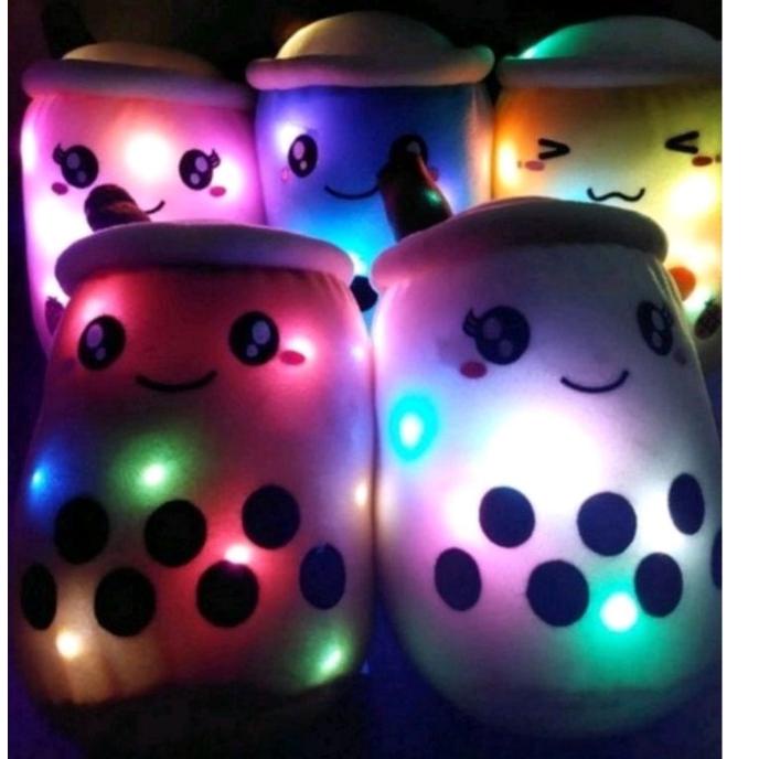 Jual BONEKA BOBA LAMPU LED / BOBA Milk Tea LED Diameter 20cm / TINGGI ...