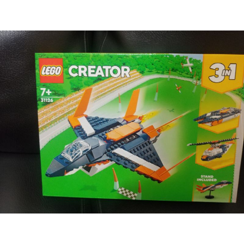 Jual Lego creator 31126 3in1 Supersonic Jet (215pieces) | Shopee Indonesia