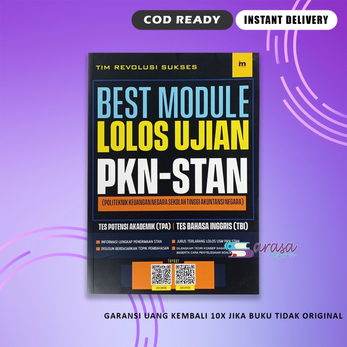 Jual BUKU PKN STAN BEST MODUL LOLOS UJIAN PKN-STAN | Shopee Indonesia