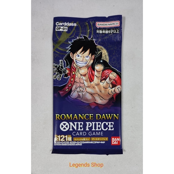 Jual Booster Pack Kartu One Piece Card Game OP01 OP-01 Romance Dawn Bandai | Shopee Indonesia