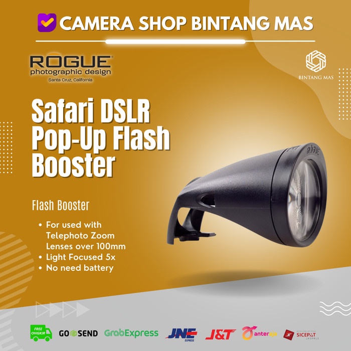 Jual Fdv Rogue Safari Dslr Pop-Up Flash Booster | Shopee Indonesia