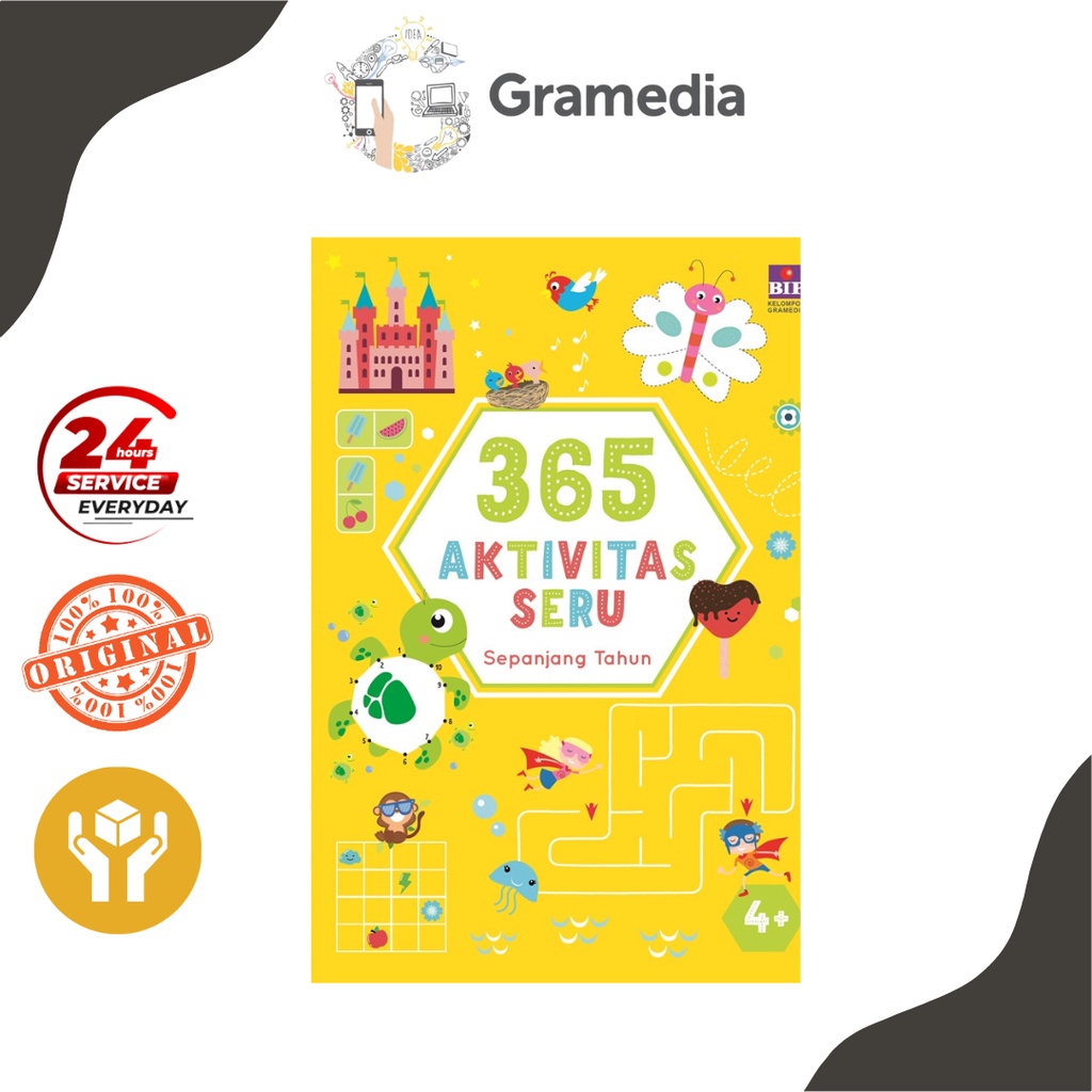 Jual Gramedia Mega - 365 Aktivitas Seru Sepanjang Tahun | Shopee Indonesia