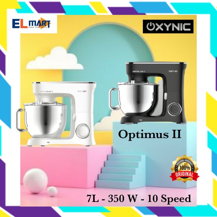 Jual Oxynic Standing Mixer Optimus II 02- OM 7 Liter 350W Mixer Heavy ...