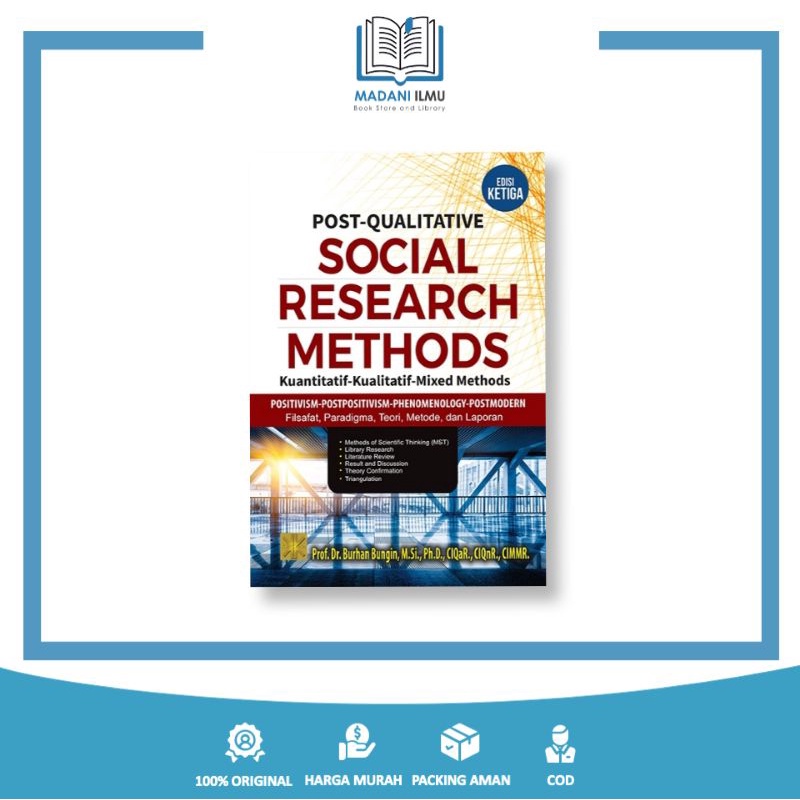 Jual Buku Post-Qualitative Social Research Methods Edisi Ketiga | Shopee Indonesia