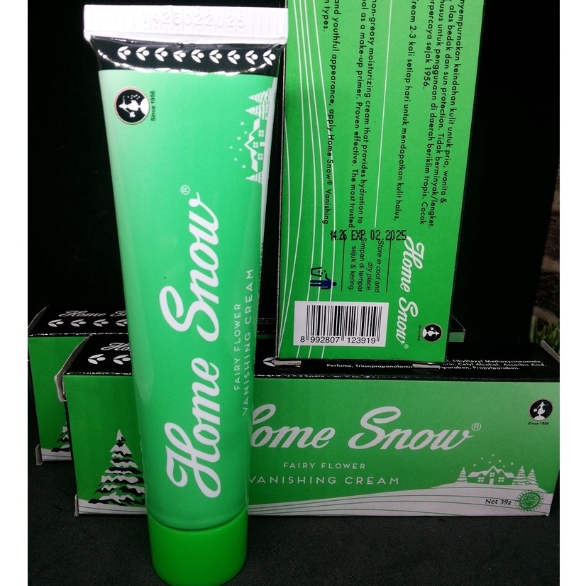 Jual HOME SNOW VANISHING CREAM / BEDAK HARMON 39gr | Shopee Indonesia