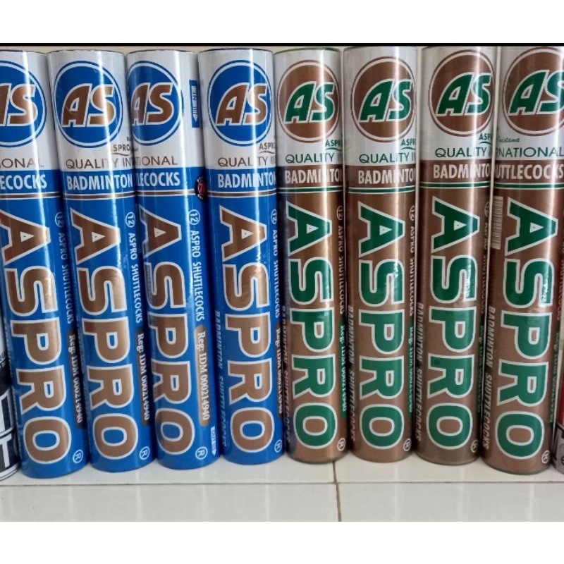 Jual shuttlecock aspro biru gold dan BLC | Shopee Indonesia