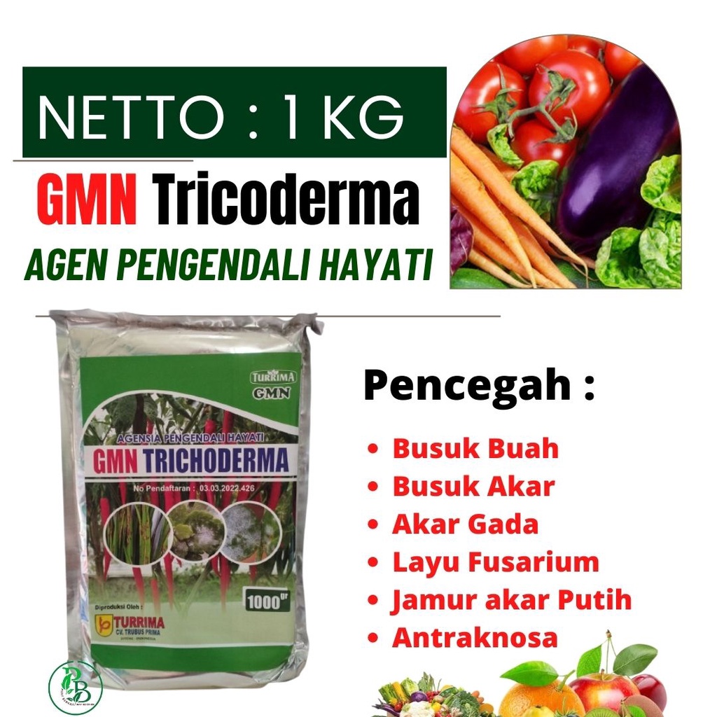 Jual Fungisida Hayati GMN-TRIKODERMA, Pupuk Organik Tricoderma Jamur Trichoderma Pencegah Layu ...