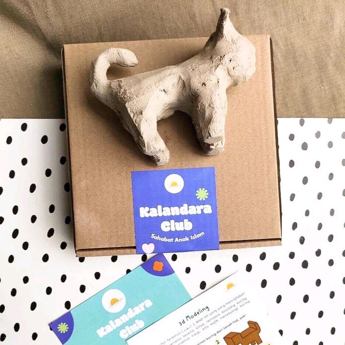 Jual activity kit anak Muslim – 3d modeling kucing Rasulullah | Shopee ...